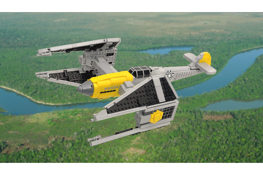 LEGO MOC SW/WWI - TIE-109 by simplethinker | Rebrickable - Build with LEGO