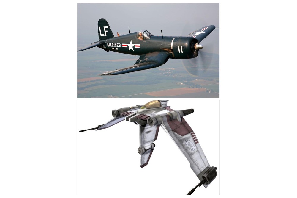 Lego Moc Sii V4u Corsair By Simplethinker Rebrickable Build