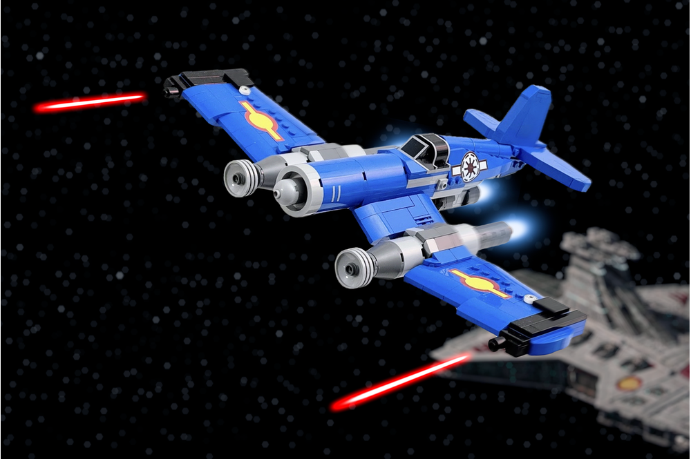 Lego Moc Sii V4u Corsair By Simplethinker Rebrickable Build