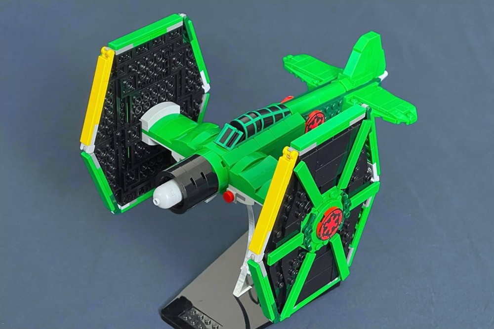 LEGO MOC SW/WWII - TIE-Zero by simplethinker | Rebrickable - Build with ...