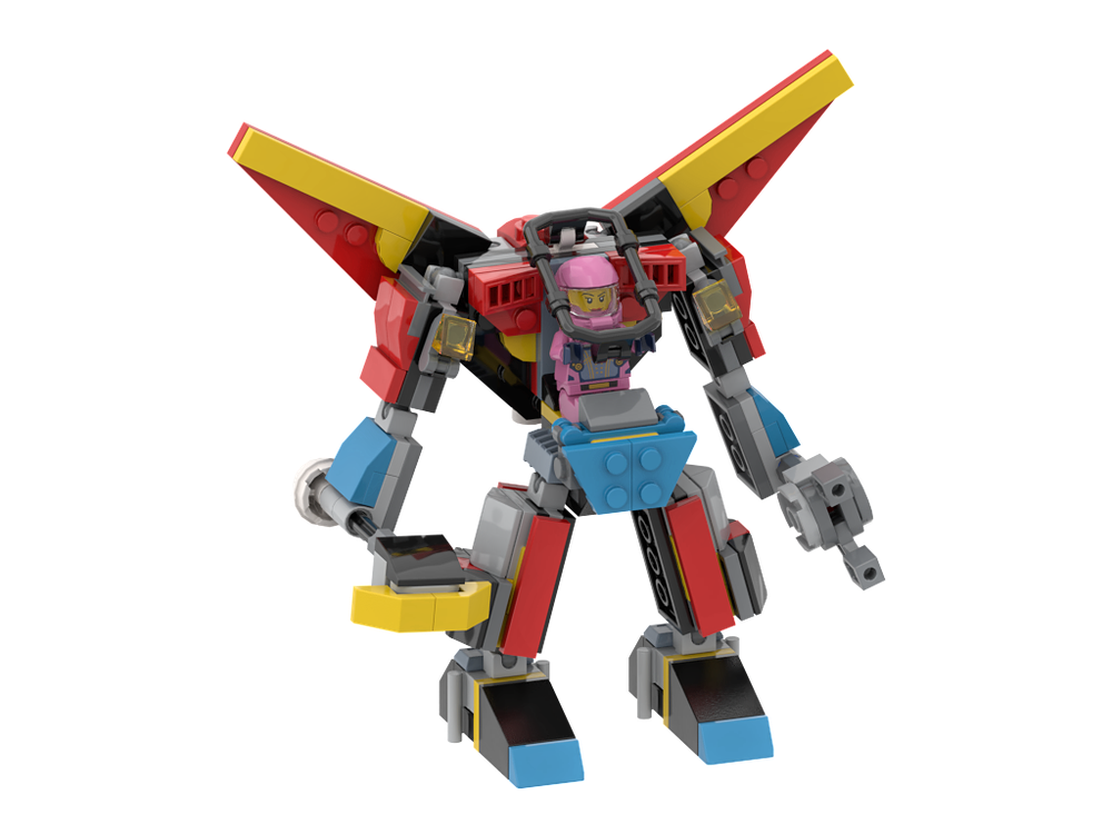 LEGO MOC Super Mech - (60428-1 & 31124-1 Theme Mech) by Mech_Error ...