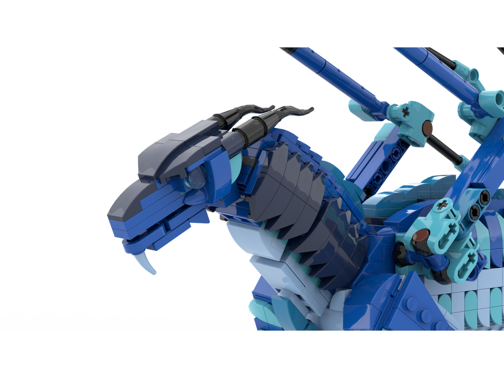 LEGO MOC SeaWing (Wings of Fire) by Woffle Dude | Rebrickable - Build ...