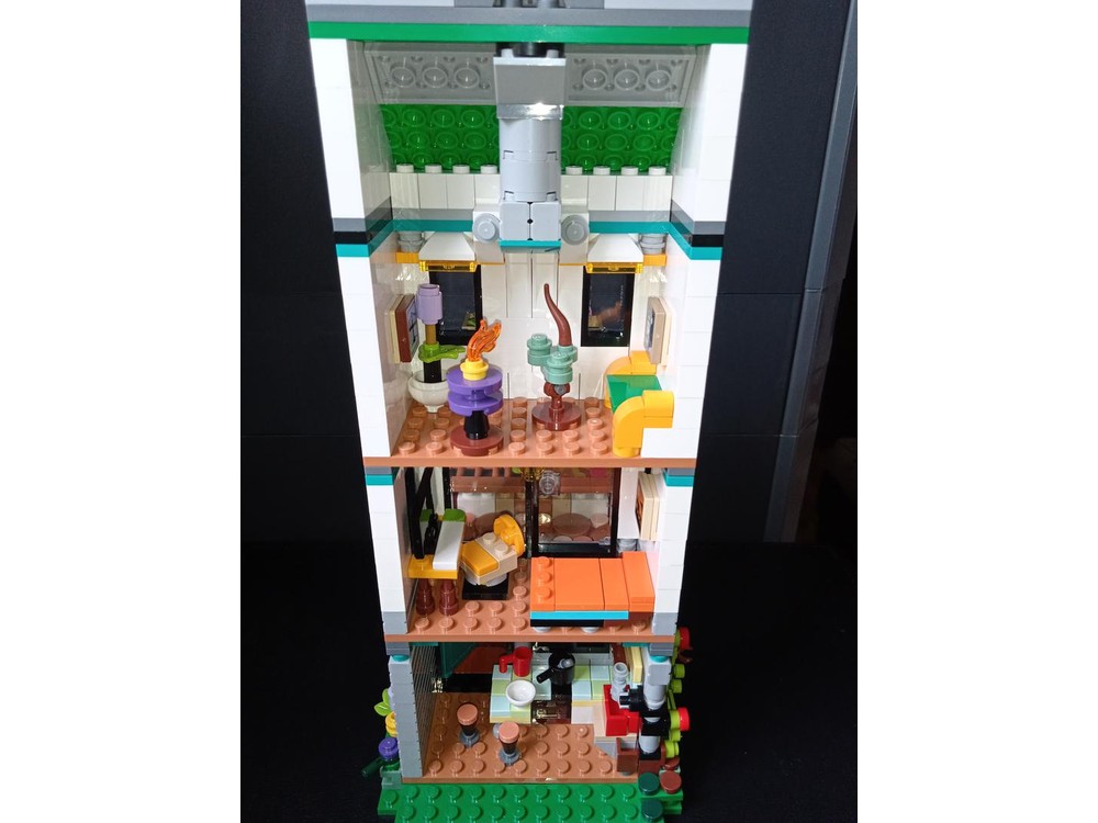 Lego Moc 31139 Reconstruction Of 3 Floor Canal House Alternative