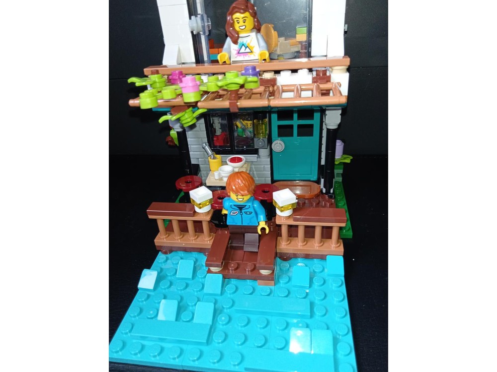 Lego Moc 31139 Reconstruction Of 3 Floor Canal House Alternative