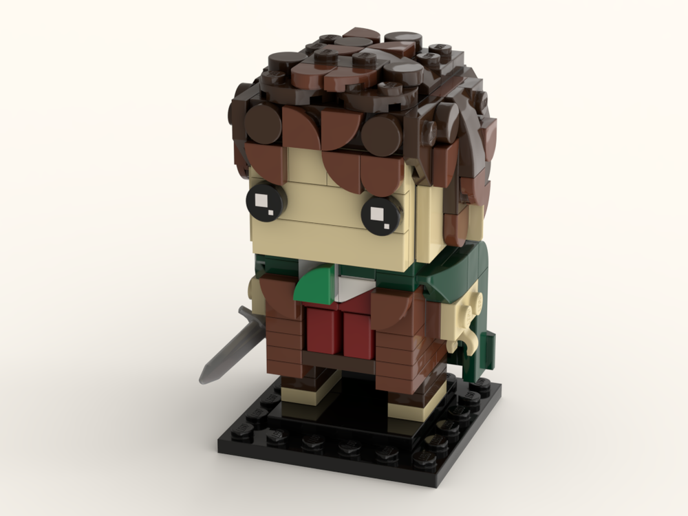 LEGO MOC Frodo Brickheadz by Evo_Maynard | Rebrickable - Build with LEGO