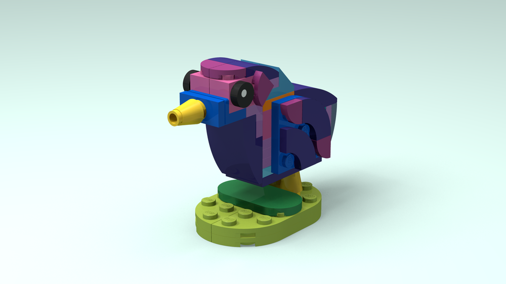 LEGO MOC Colorful Bird by tiger777 | Rebrickable - Build with LEGO