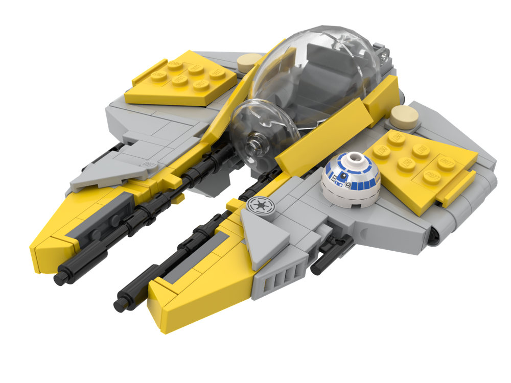Lego Moc Eta 2 Actis Class Interceptor Minifigure Scale By Cosimox