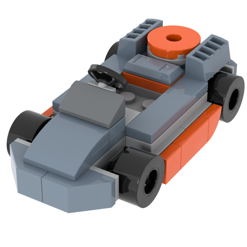 LEGO MOC Go Kart - 7 by Pepestudss | Rebrickable - Build with LEGO