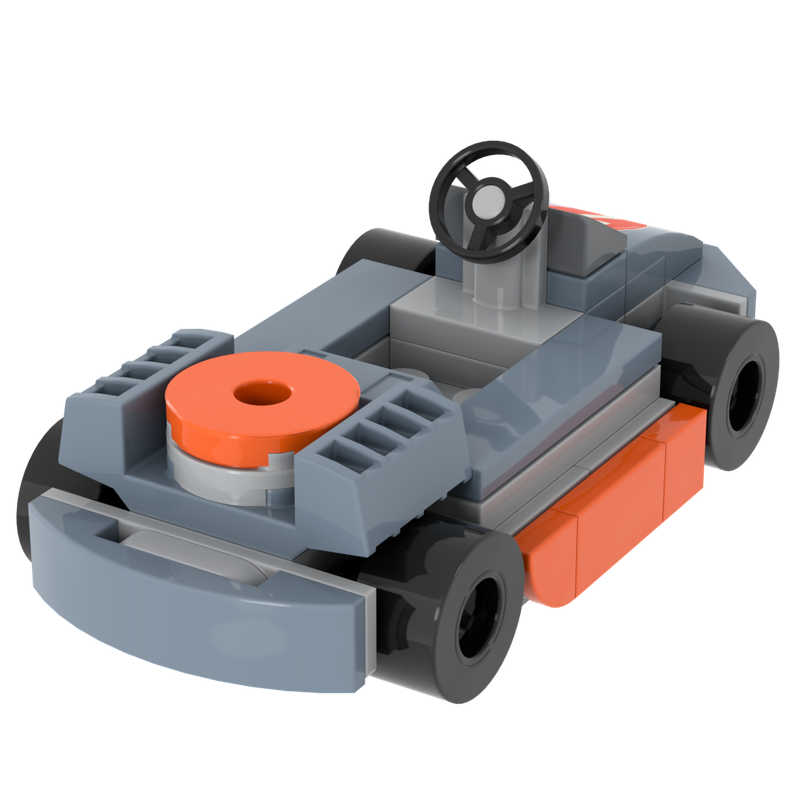 LEGO MOC Go Kart - 7 by Pepestudss | Rebrickable - Build with LEGO