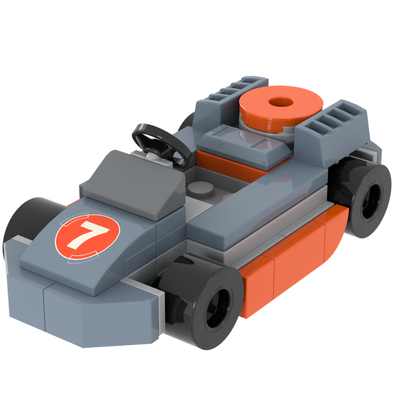 LEGO MOC Go Kart - 7 by Pepestudss | Rebrickable - Build with LEGO