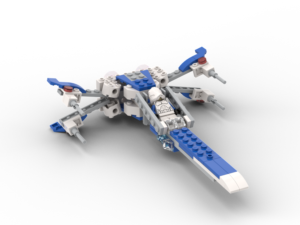 LEGO MOC Cpt Rex's X-wing (75391 alternate build) by FOR THE REPUBLIC ...