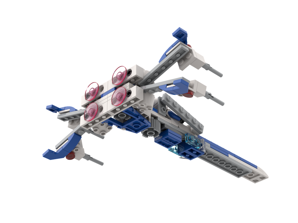 LEGO MOC Cpt Rex's X-wing (75391 alternate build) by FOR THE REPUBLIC ...