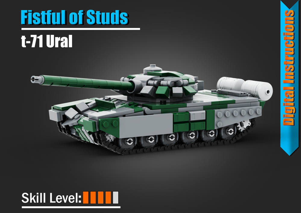 LEGO MOC t-72B3 Ural MBT by FistfulofStuds | Rebrickable - Build with LEGO