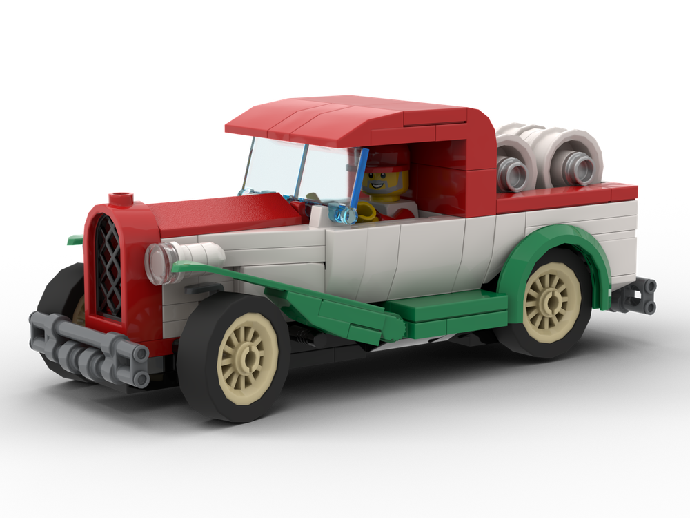 LEGO MOC Vintage Octan Pickup Truck by Dongeraldo | Rebrickable - Build ...