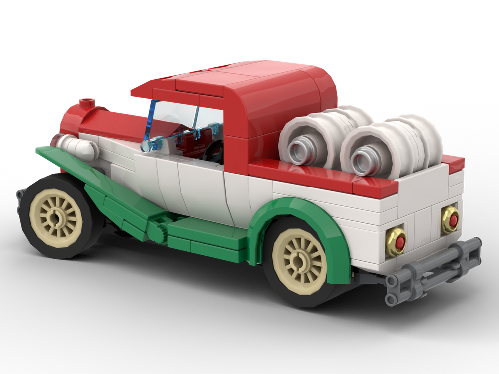 Lego Moc Vintage Octan Pickup Truck By Dongeraldo Rebrickable Build