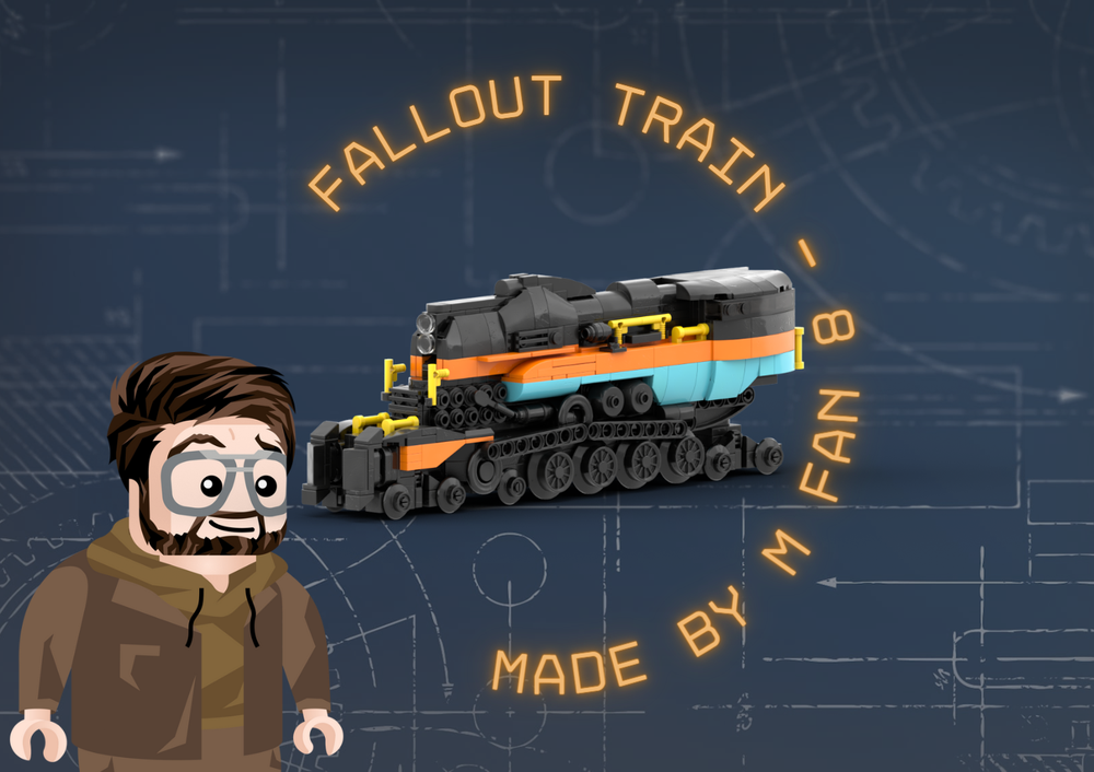 LEGO MOC Nuclear Train - Fallout game by m_fan_8 | Rebrickable - Build ...