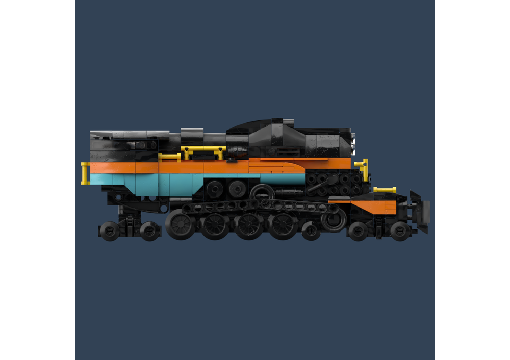 Lego Moc Nuclear Train Fallout Game By Mfan8 Rebrickable Build