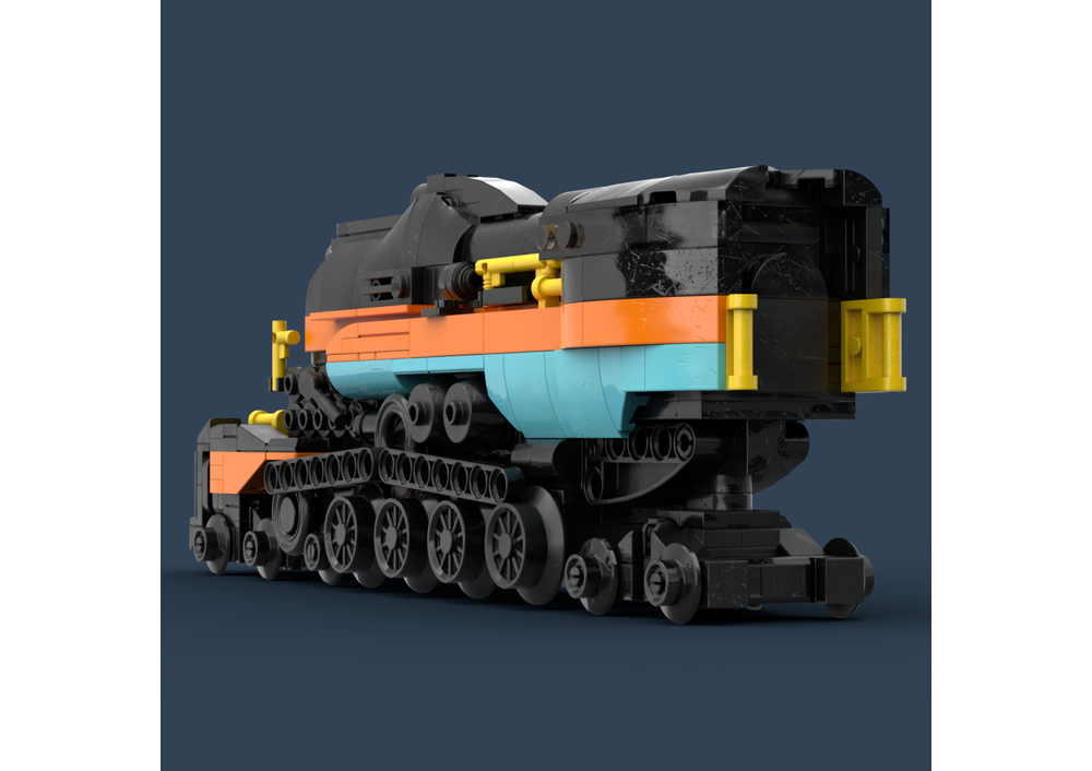 Lego Moc Nuclear Train Fallout Game By Mfan8 Rebrickable Build