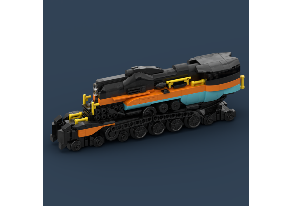Lego Moc Nuclear Train Fallout Game By Mfan8 Rebrickable Build