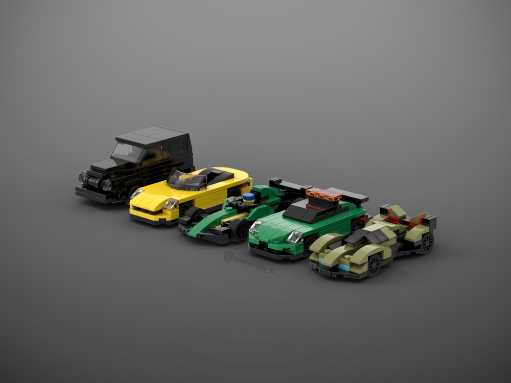 LEGO MOC Mini Speed Champions 2024 by Taters | Rebrickable - Build with ...