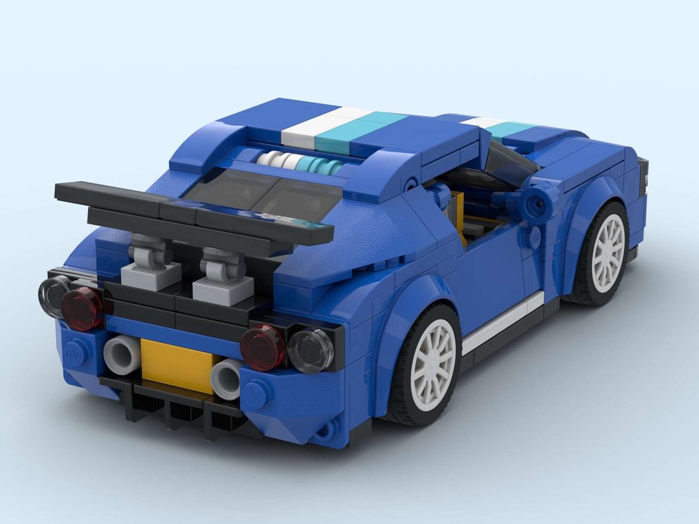 Lego Moc Turbo Track Racer By Sillert09 Rebrickable Build With Lego