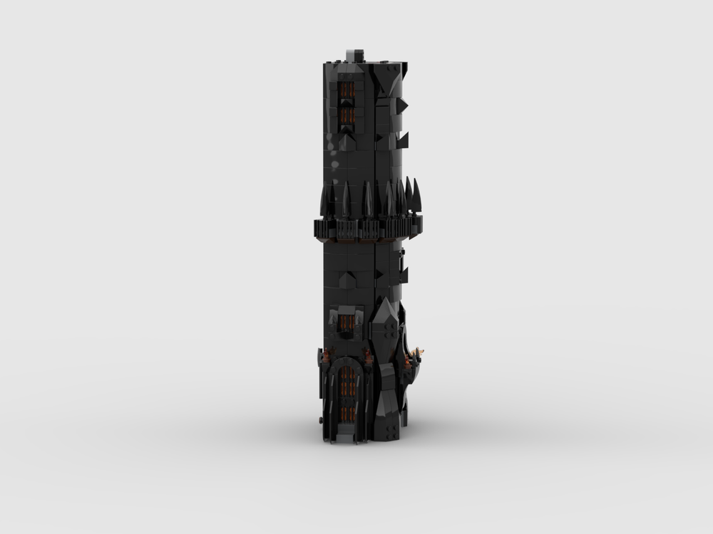 Lego Moc Barad Dur 10333 Tower Extension 139 By Emilewski