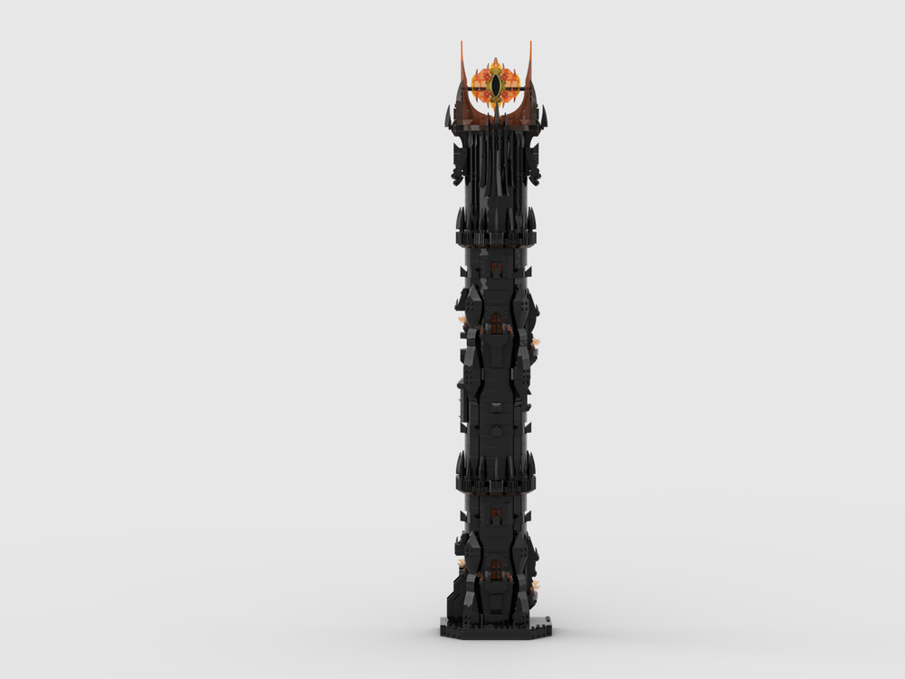 Lego Moc Barad Dur 10333 Tower Extension 139 By Emilewski