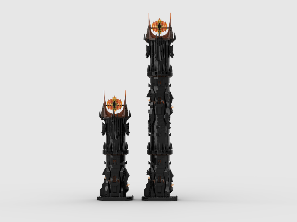 Lego Moc Barad Dur 10333 Tower Extension 139 By Emilewski