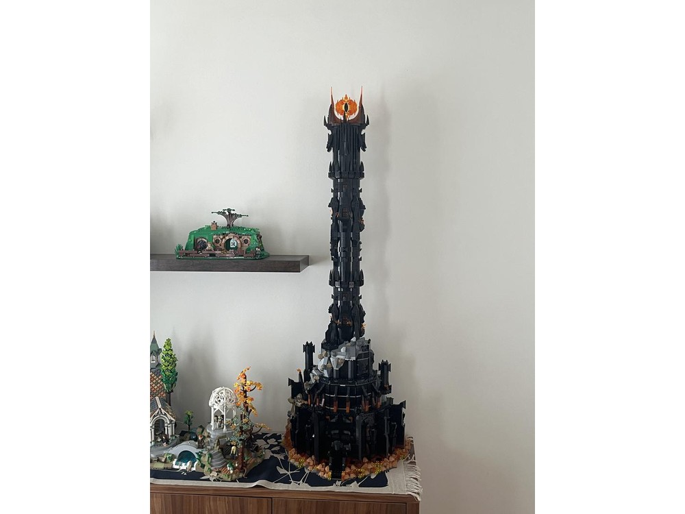 LEGO MOC Barad-Dur 10333 Tower Extension (13.9") by emilewski ...