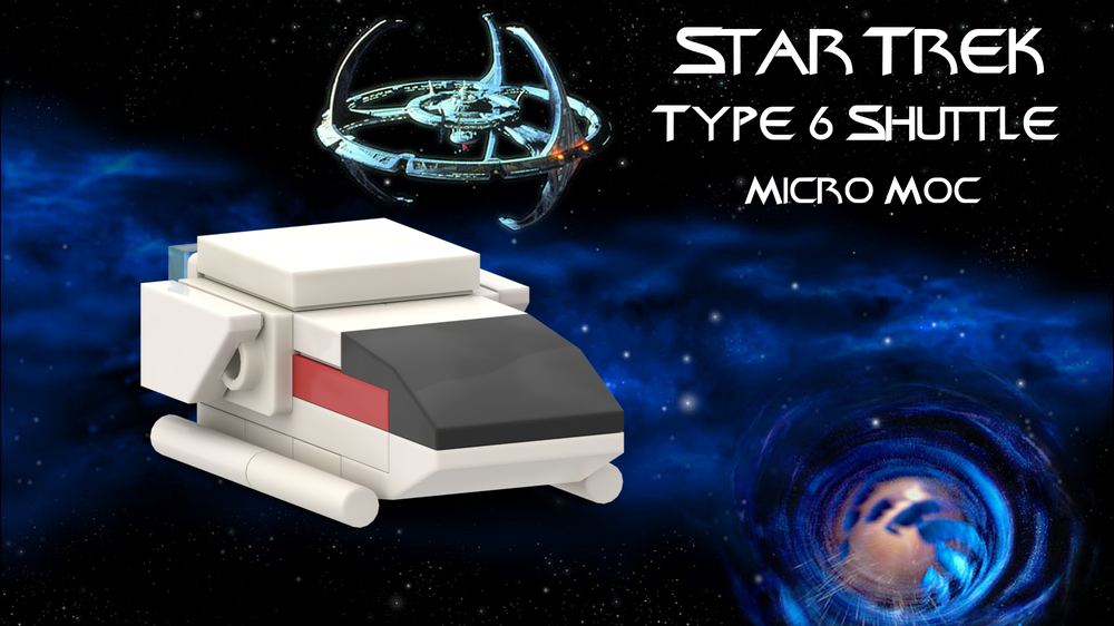 LEGO MOC Star Trek - Type 6 Shuttle / Shuttlecraft - Microbuild by ...