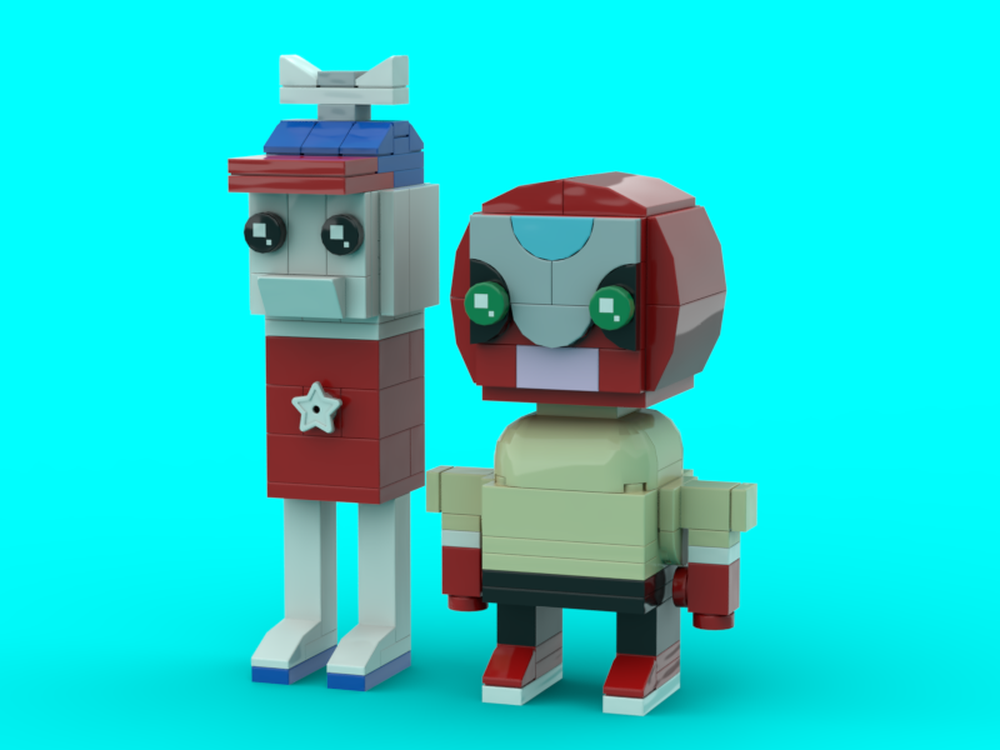 LEGO MOC Homestar Runner Brickheadz by Pikminfan67 | Rebrickable ...