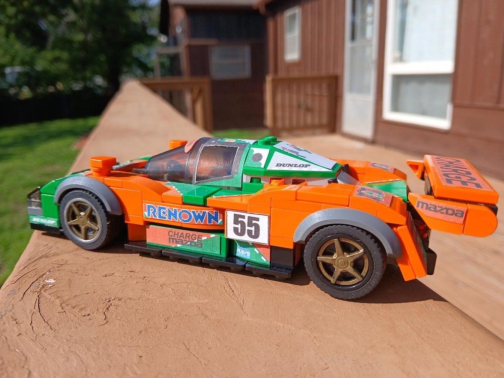 Lego Moc 1991 Mazda 787b By Excessivecarstuff Rebrickable Build