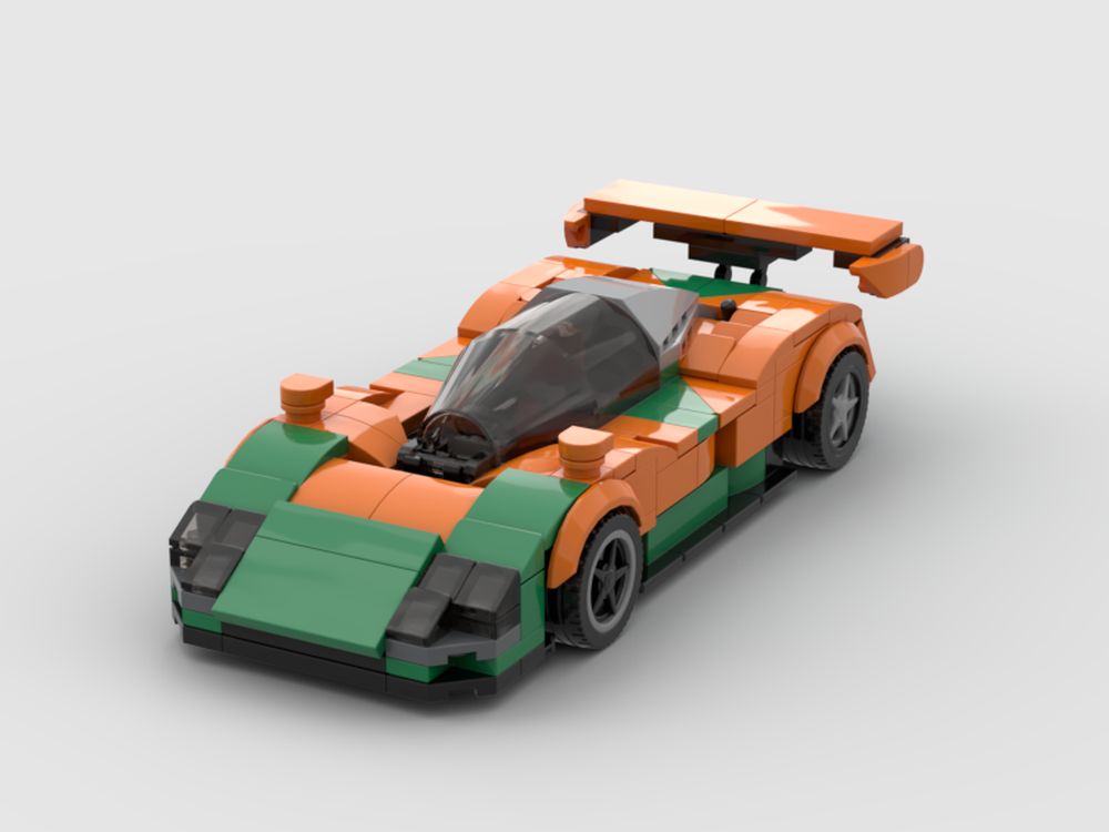 Lego Moc 1991 Mazda 787b By Excessivecarstuff Rebrickable Build