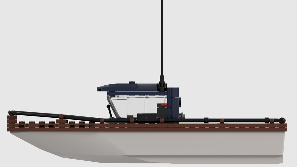 LEGO MOC Small Fishing Boat by patedod266 | Rebrickable - Build with LEGO