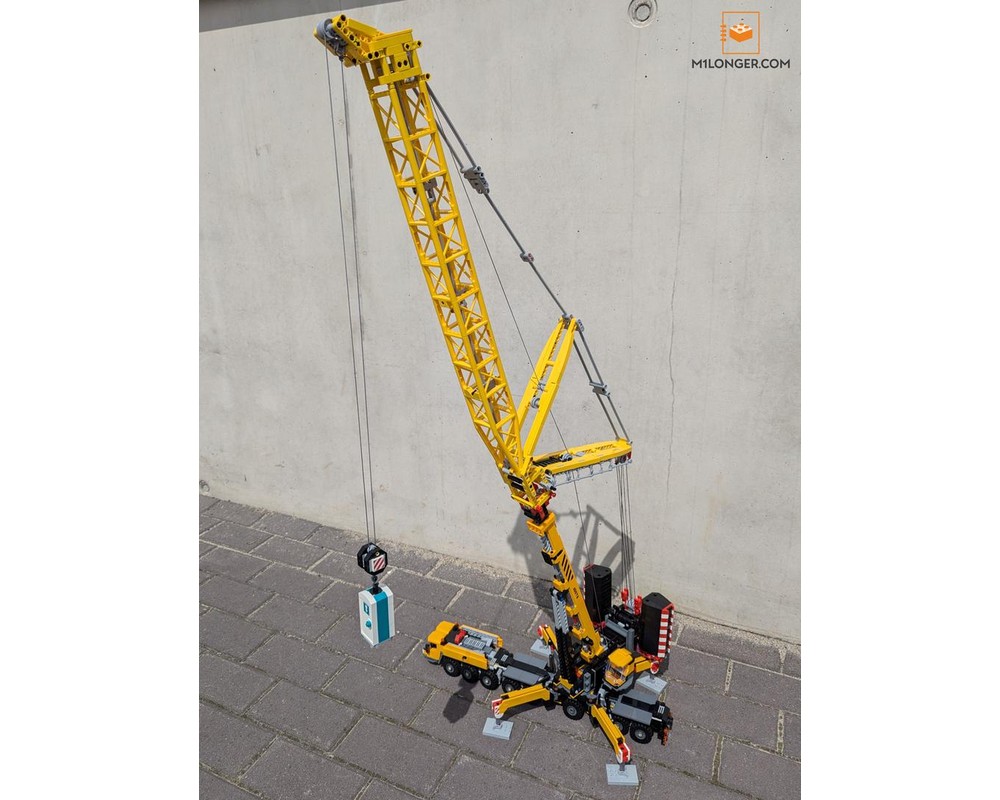 Lego Moc 60409 Luffing Jib By Mlonger Rebrickable Build With Lego