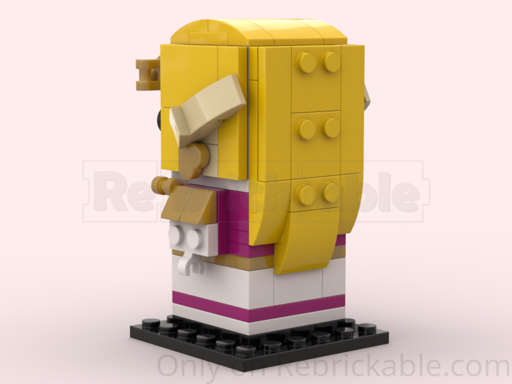 Lego Moc Oot Zelda Brickheadz By Seanster 7 Rebrickable Build With Lego