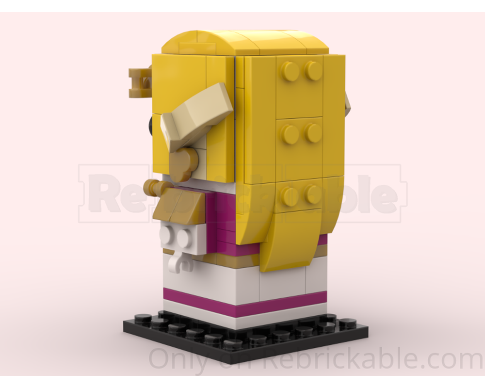 LEGO MOC OOT Zelda Brickheadz by Seanster-7 | Rebrickable - Build with LEGO