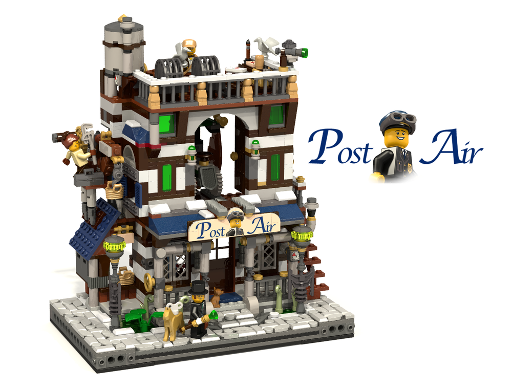 LEGO MOC Post Air by EndlessAges | Rebrickable - Build with LEGO