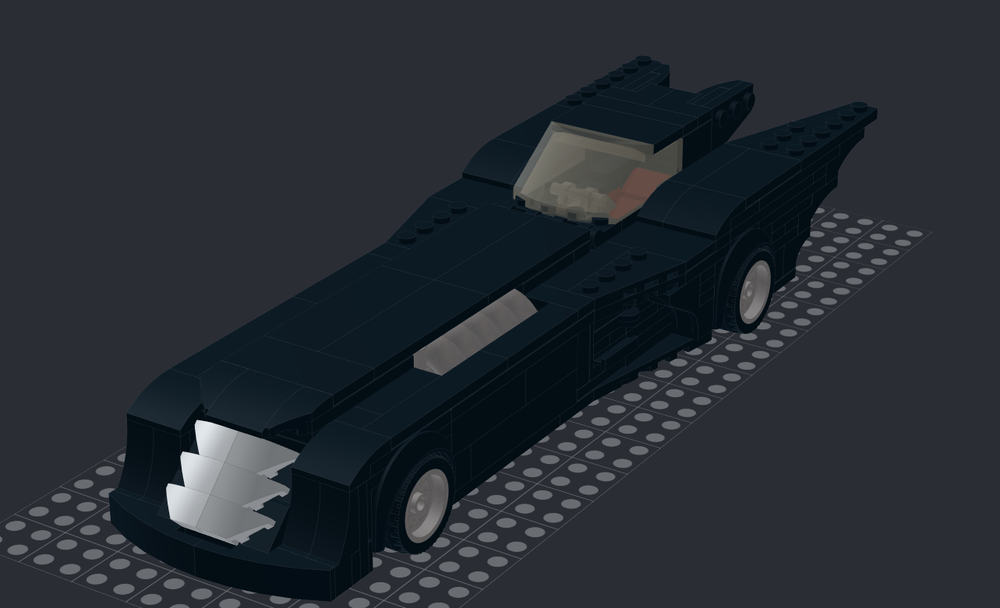 LEGO MOC 1991 The Animated Series Batmobile by Horizon_ | Rebrickable ...