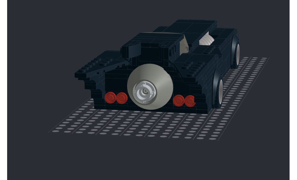 LEGO MOC-189224 1991 The Animated Series Batmobile by Horizon ...