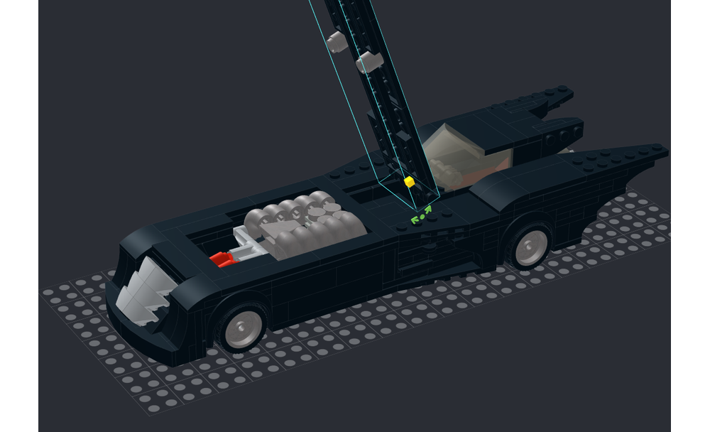 LEGO MOC-189224 1991 The Animated Series Batmobile by Horizon ...