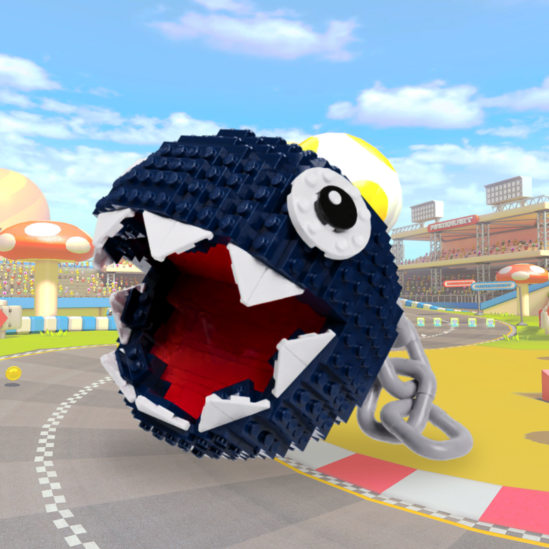 LEGO MOC Chain Chomp by KraftyKoopa | Rebrickable - Build with LEGO