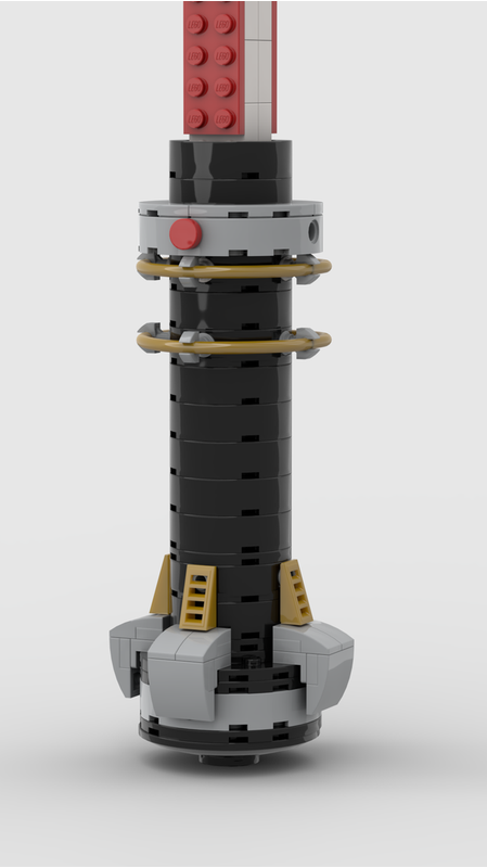 LEGO MOC-189236 lightsaber red by Rhi bricks | Rebrickable - Build with ...
