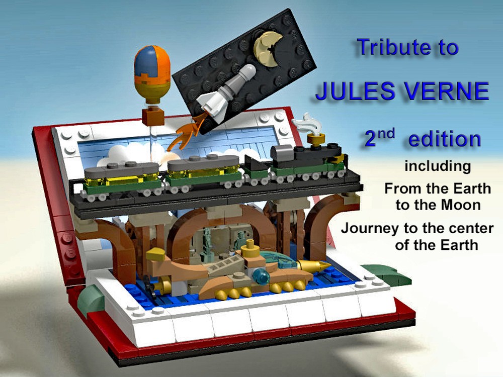 LEGO MOC Tribute to Jules Verne 2nd edition by altester | Rebrickable ...