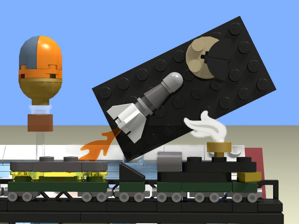 LEGO MOC Tribute to Jules Verne 2nd edition by altester | Rebrickable ...