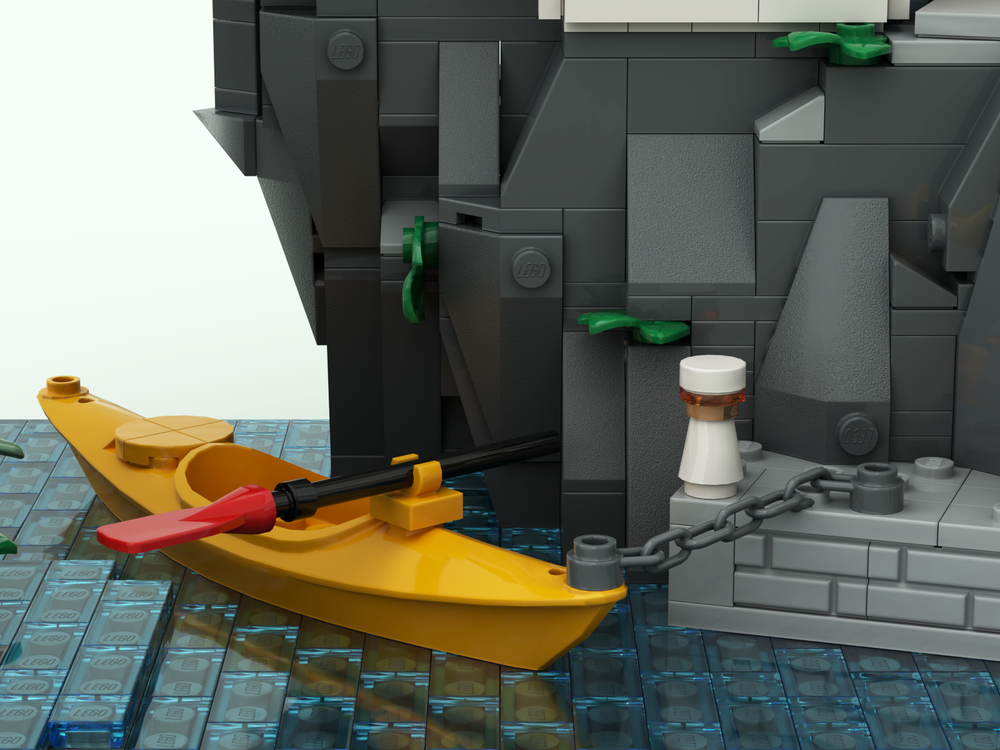 LEGO MOC Cliffside Mediterranean Villa by StarvedMonkey | Rebrickable ...