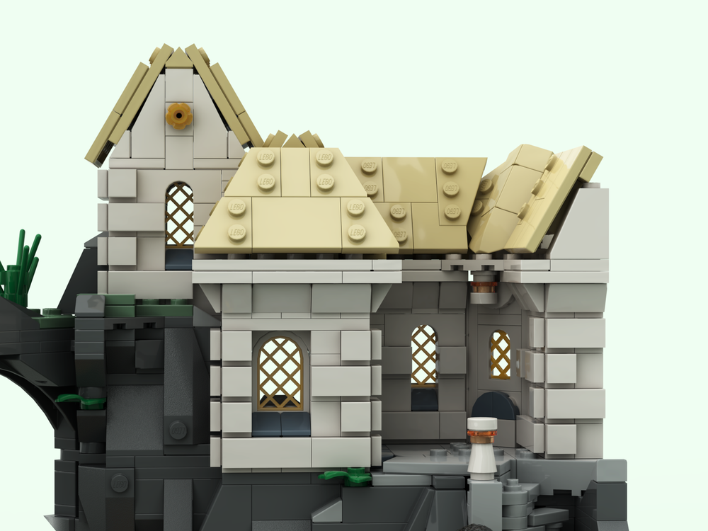 LEGO MOC Cliffside Mediterranean Villa by StarvedMonkey | Rebrickable ...