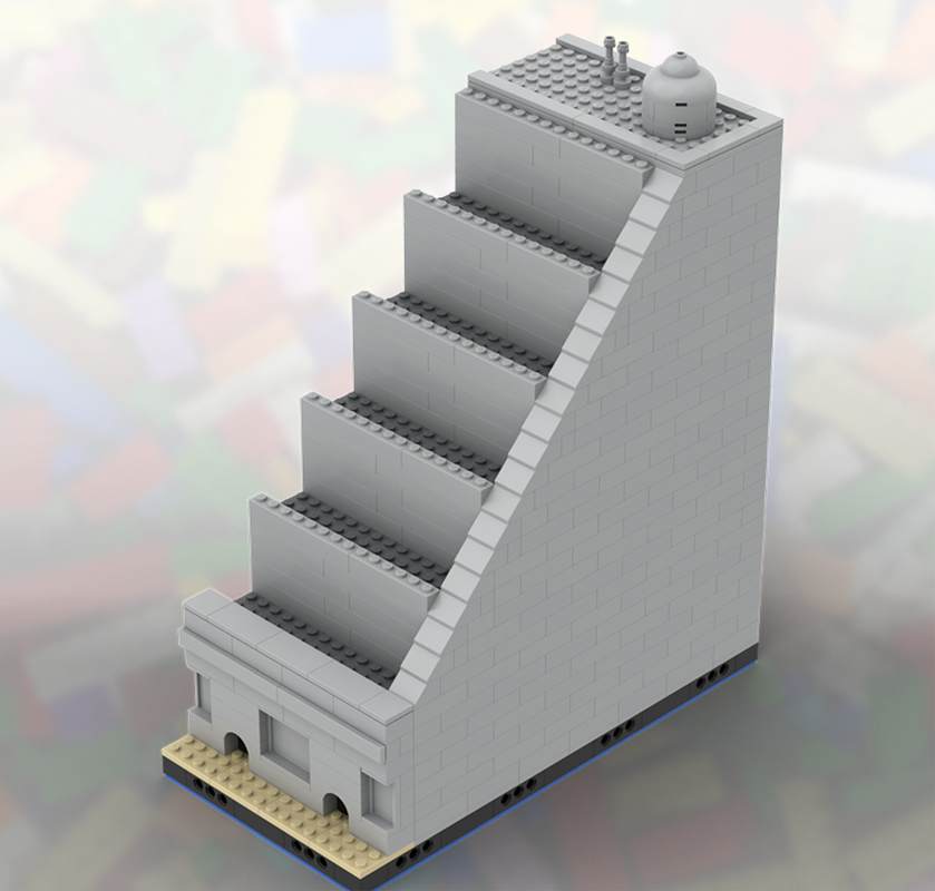 LEGO MOC Podracing Stands (Right End Cap) by DinoPete87 | Rebrickable ...