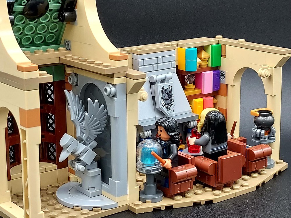 LEGO MOC Ravenclaw Common Room by TrevorToad | Rebrickable - Build with ...