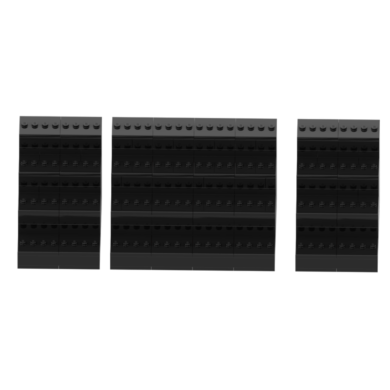 Lego Moc Modular Minifigure Display By Thejedibrick Rebrickable Build With Lego